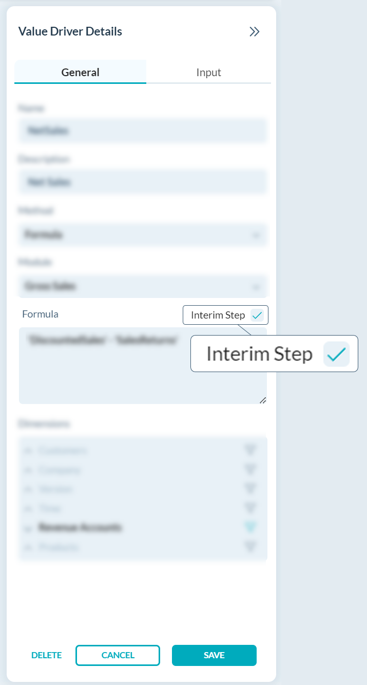 Value Driver Tree Options – JustPerform