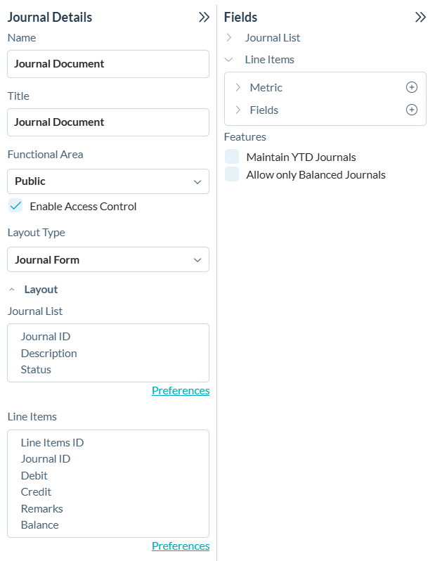 Transactions: Journal – JustPerform